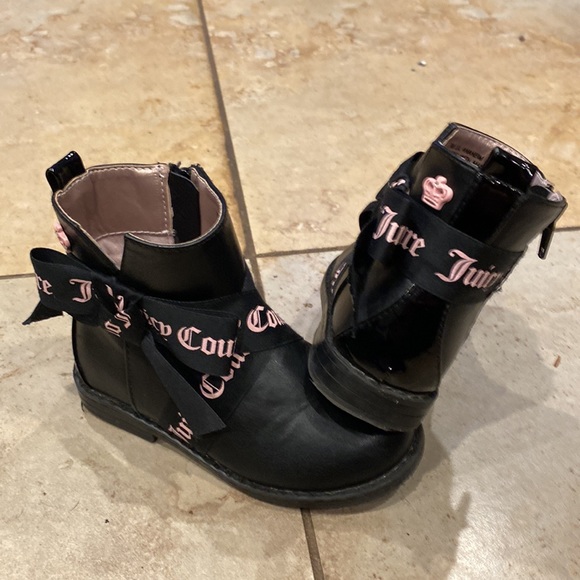 Juicy Couture | Shoes | Juicy Counter Logo Boots Kids Side 7 | Poshmark